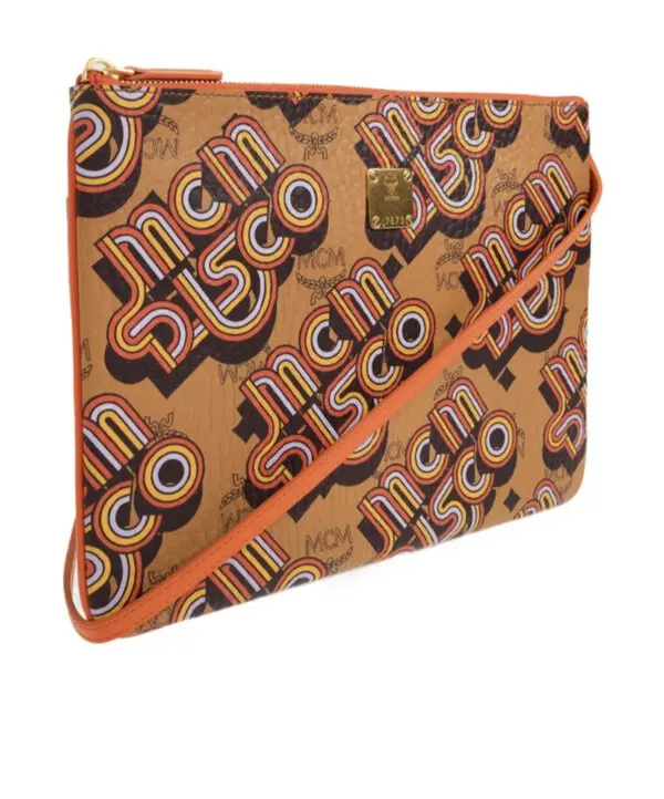 Mcm Zip-top Clutch
