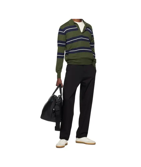 Hugo Boss Logo Debossed Zip-up Holdall