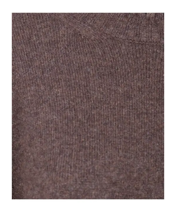 UMA WANG Long Sleeve Sweater - Brown Red