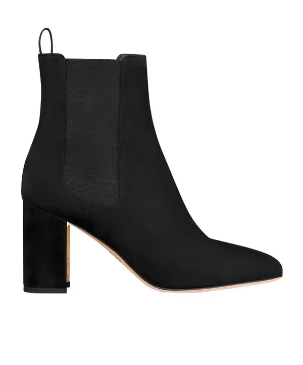 Dior D-art Heeled Ankle Boot - Black