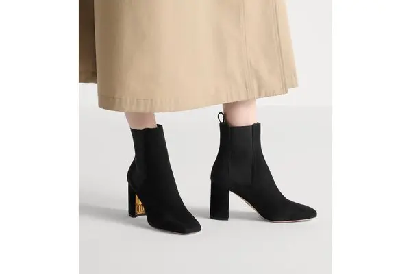 Dior D-art Heeled Ankle Boot