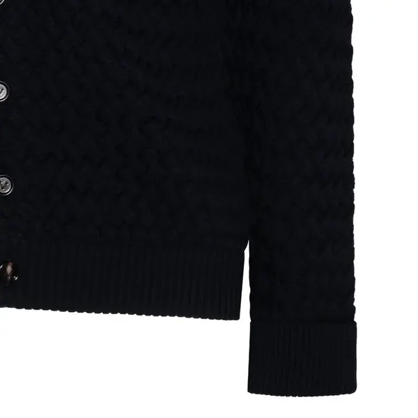 Bottega Veneta Intrecciato Knit Cardigan