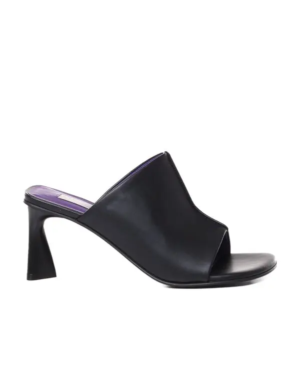 Stella McCartney Open Toe Slip-on Mules - Black