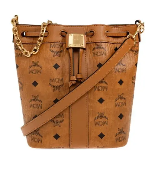 Mcm Dessau Shoulder Bag With Monogram
