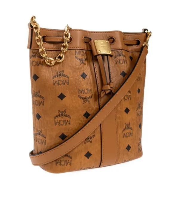 Mcm Dessau Shoulder Bag With Monogram