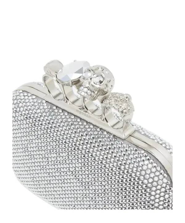 Alexander McQueen Knuckle Clutch In -finish