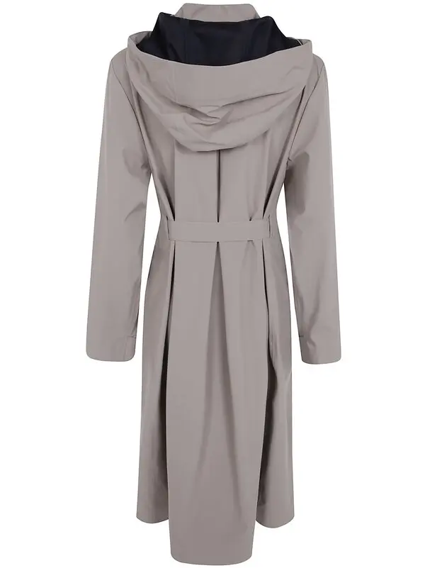 Rains Long-sleeved Trench Coat
