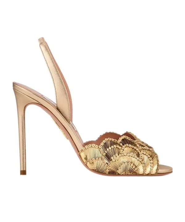 AQUAZZURA Ce Soir Sandals - Nude