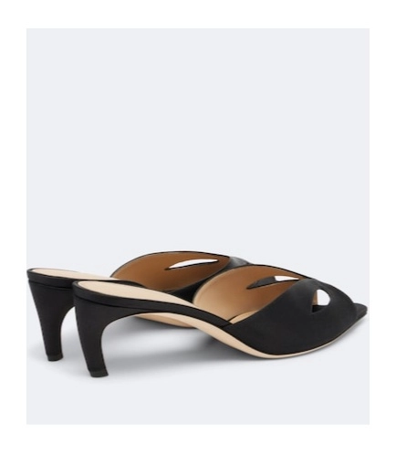 Victoria Beckham Harlow Mask Satin Mules