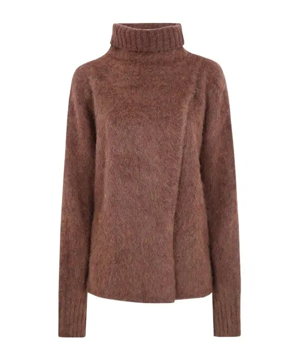 UMA WANG Turtleneck Sweater - Mustard