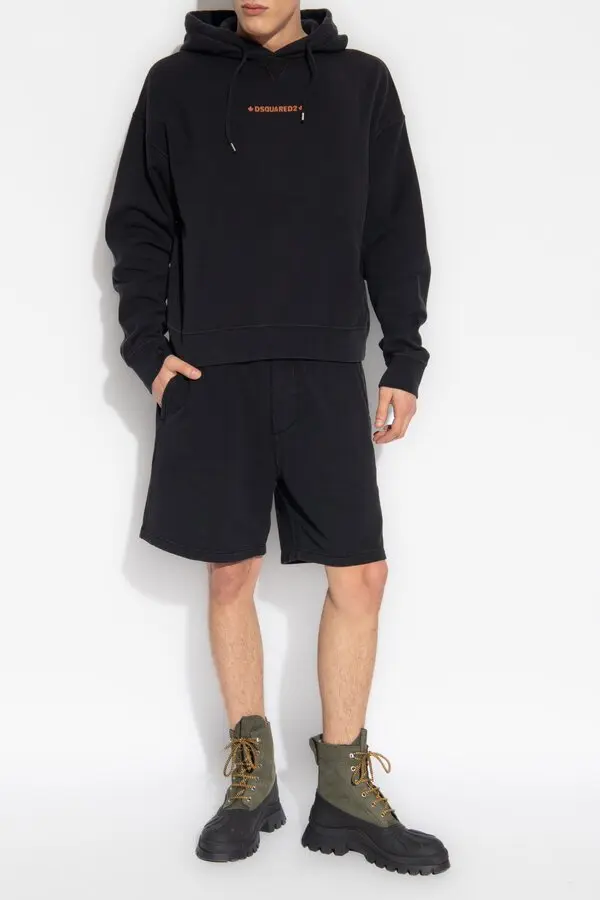Dsquared2 Logo Printed Shorts