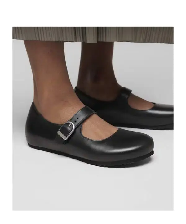 BIRKENSTOCK Round-toe Ballet Flats