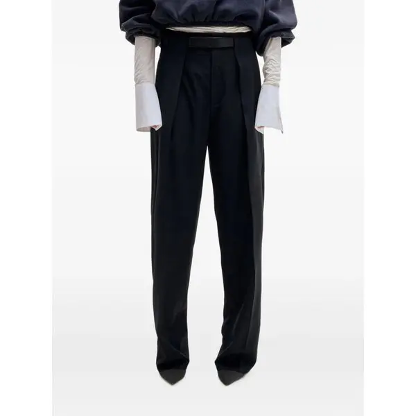 DARKPARK Belted Pleated Trousers