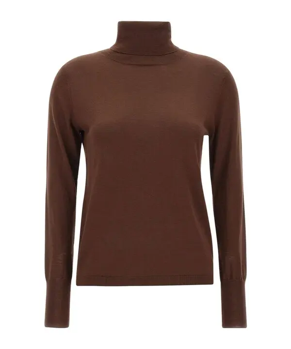 Aspesi Long-sleeved Turtleneck Knit Top