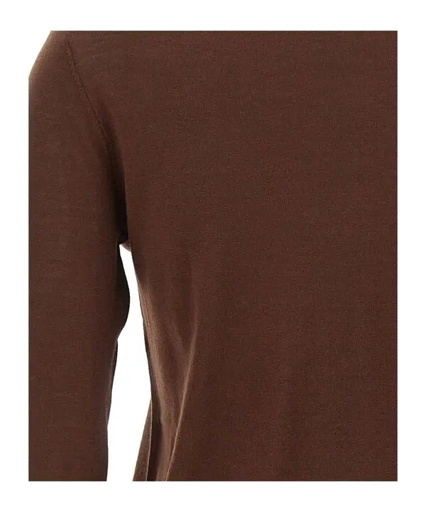 Aspesi Long-sleeved Turtleneck Knit Top