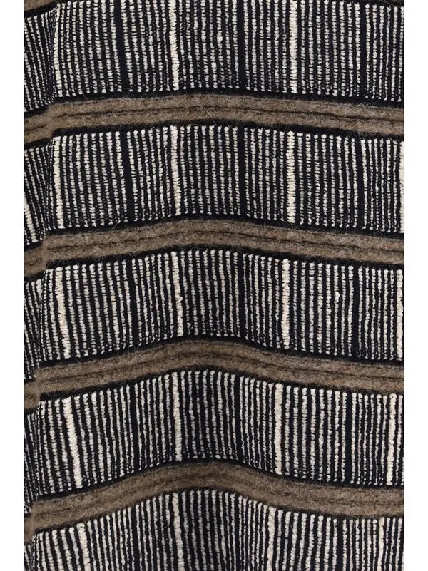 Giorgio Armani Oversized Striped Knitted Sweater