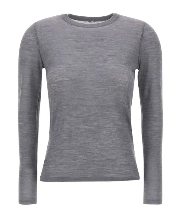 Aspesi Crew-neck Long-sleeve Knit Top