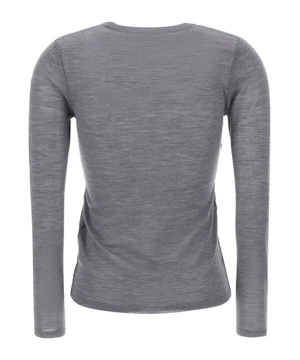 Aspesi Crew-neck Long-sleeve Knit Top