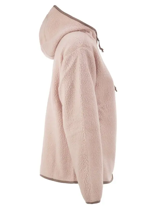 Patagonia Recycled Teddy Fleece Hooded Jacket