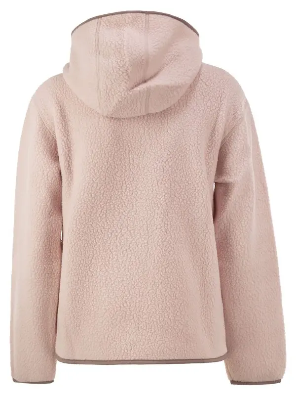Patagonia Recycled Teddy Fleece Hooded Jacket