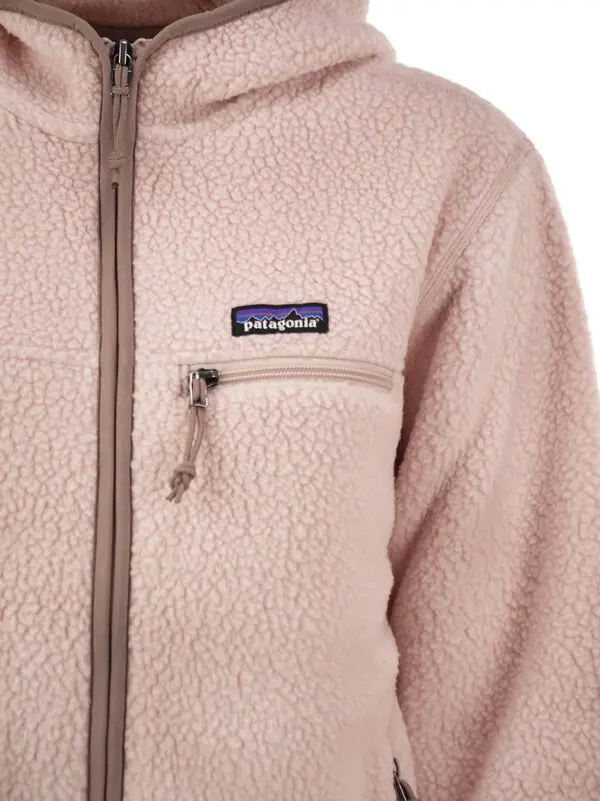 Patagonia Recycled Teddy Fleece Hooded Jacket
