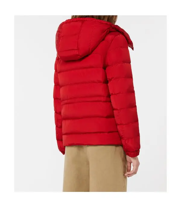 Max Mara Sax Short Down Jacket With Detachable Drawcord