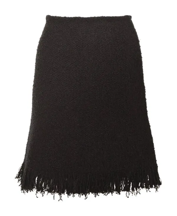 Chloé Bouclé Mini Skirt - Black