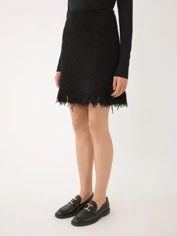 Chloé Bouclé Mini Skirt
