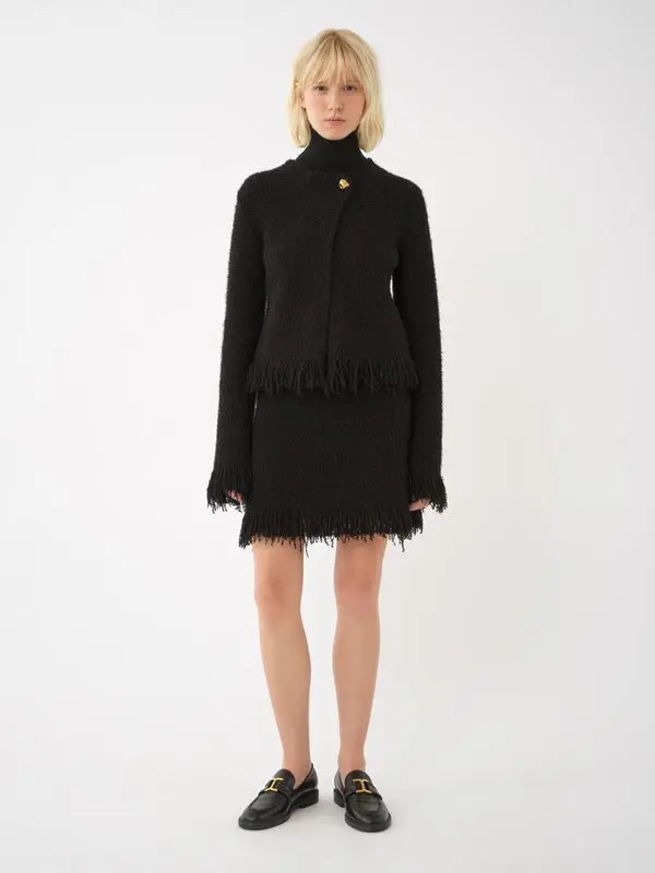 Chloé Bouclé Mini Skirt