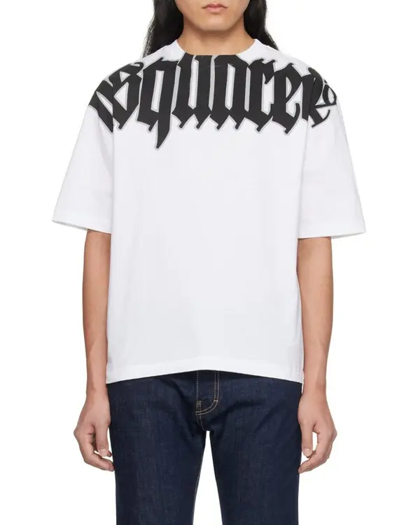 Dsquared2 Logo Printed Crewneck T-shirt