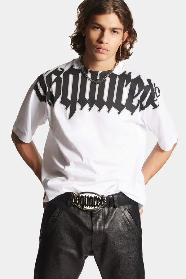 Dsquared2 Logo Printed Crewneck T-shirt