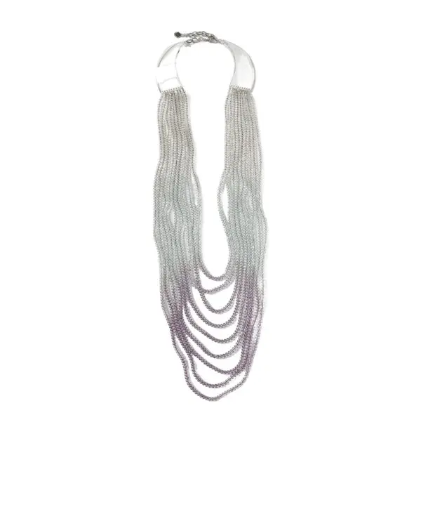 Emporio Armani Multi-strand Beaded Necklace