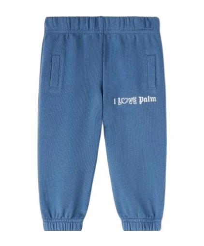 Palm Angels X Keith Haring Cotton Track Pants - Blue