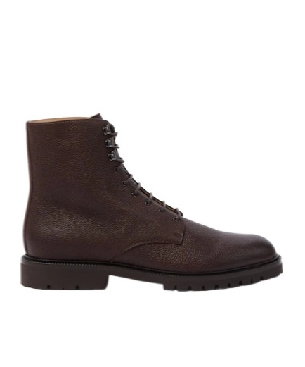 Brunello Cucinelli Leather Lace-up Boots