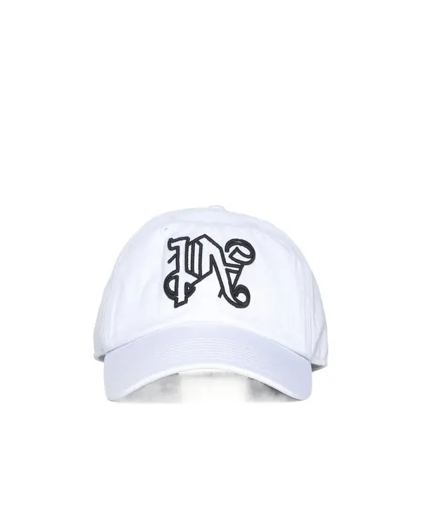 Palm Angels Monogram Embroidered Baseball Cap
