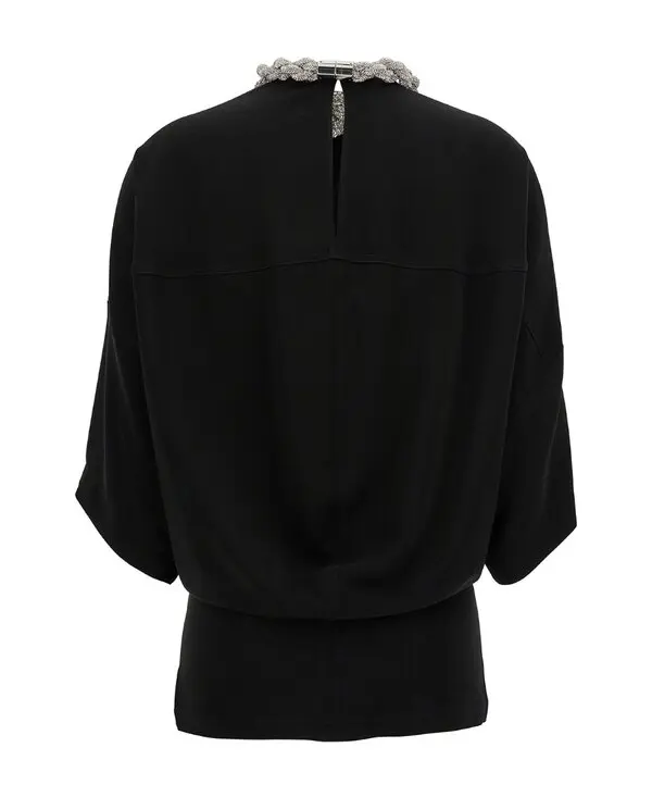 Stella McCartney Embellished Crewneck Blouse