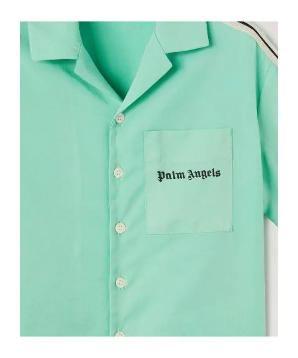Palm Angels Track Logo-print Shirt