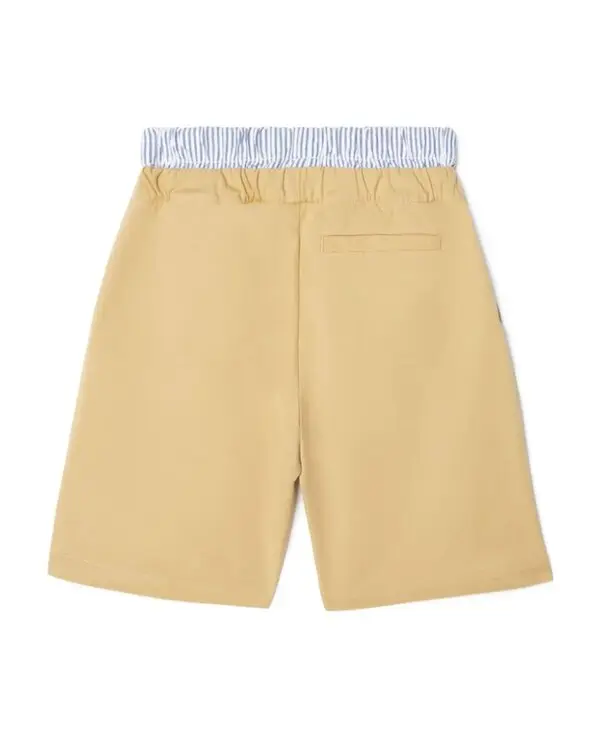 Off-White Baseball Logo-print Cotton Shorts