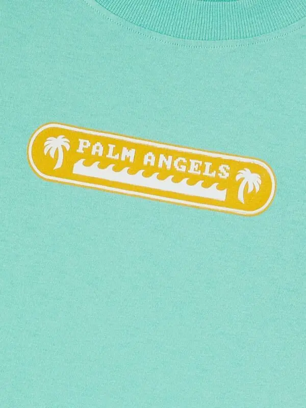 Palm Angels Logo-print Cotton T-shirt