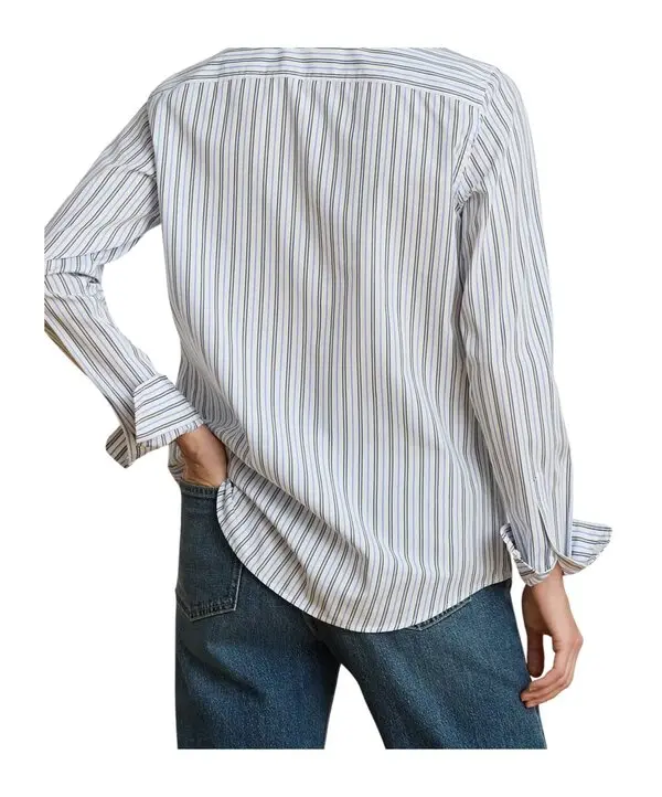 Ralph Lauren Striped Embroidered-logo Shirt