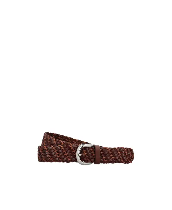 Brunello Cucinelli Braided Leather Belt
