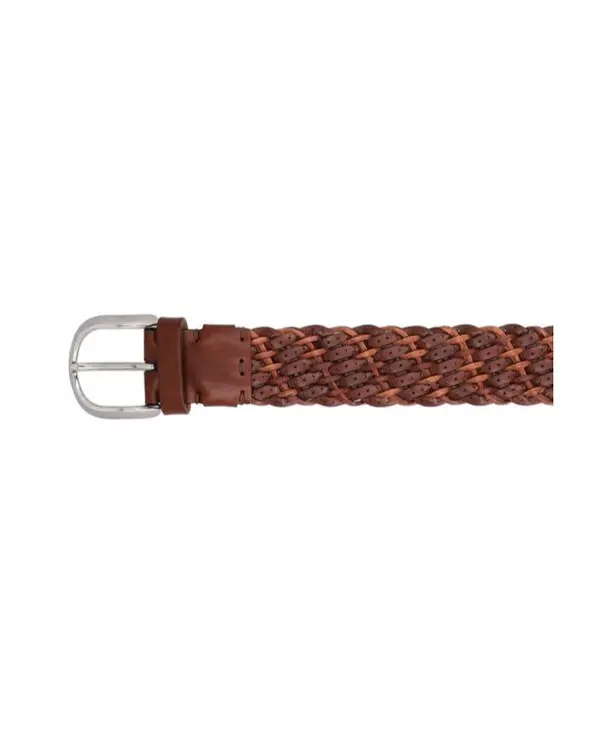 Brunello Cucinelli Braided Leather Belt