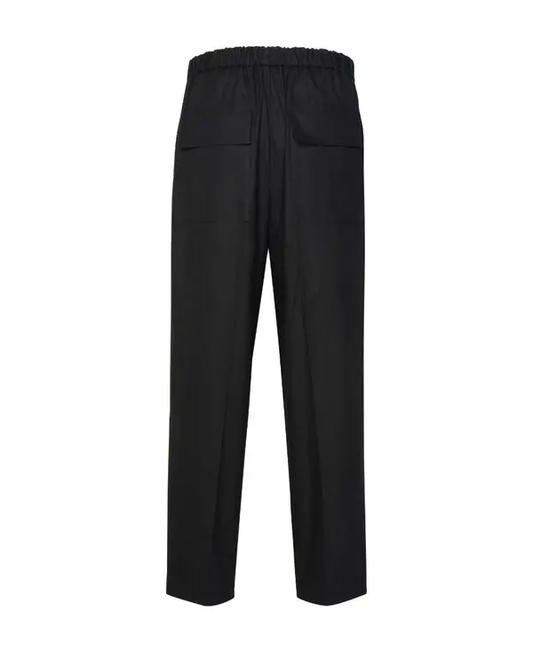 JIL SANDER Straight-leg Elasticated-waist Trousers