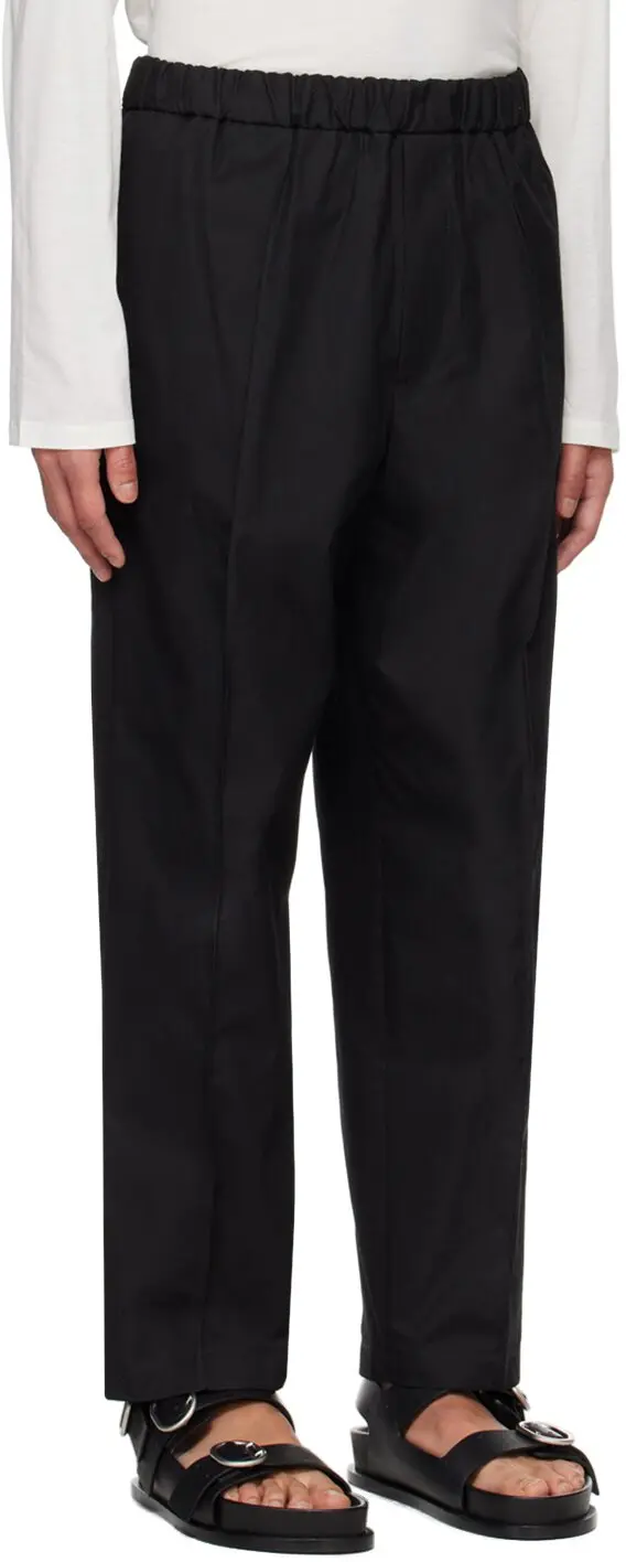 JIL SANDER Straight-leg Elasticated-waist Trousers