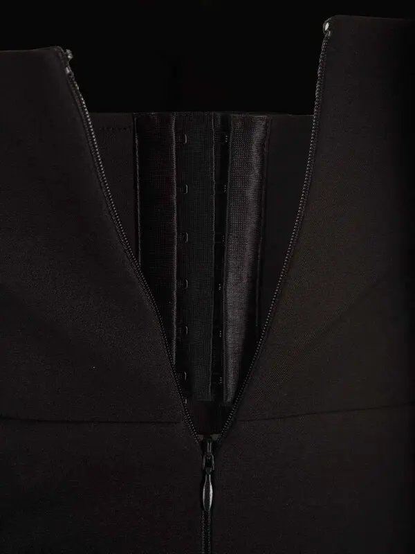 Roland Mouret Strapless Pendant Mid-length Dress