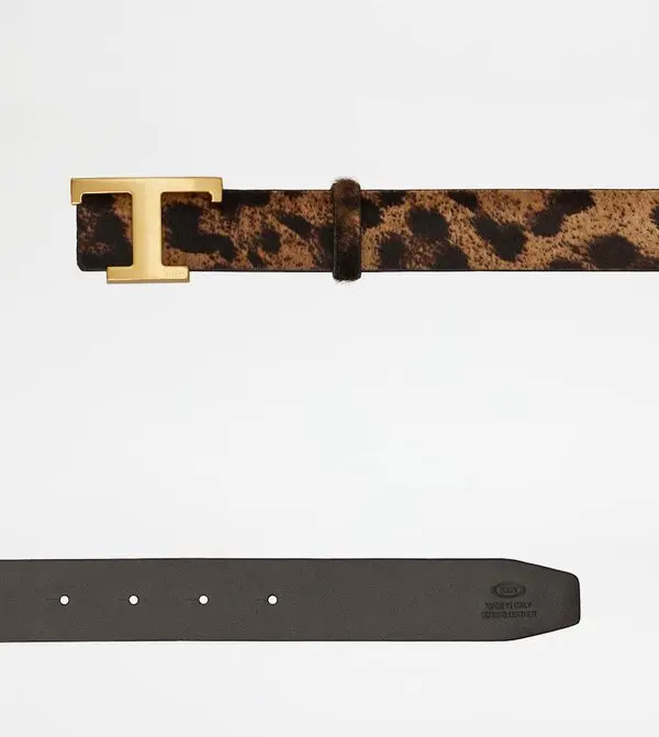 TOD'S Double-sided Leather Belt