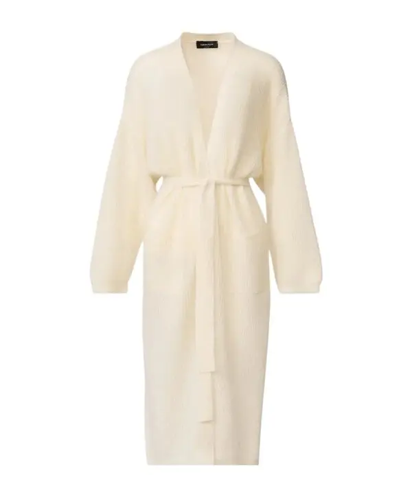 Fabiana Filippi Long Cardigan With Tie Waist