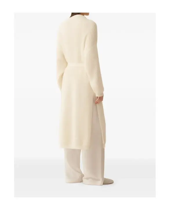 Fabiana Filippi Long Cardigan With Tie Waist