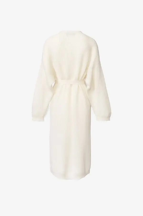 Fabiana Filippi Long Cardigan With Tie Waist
