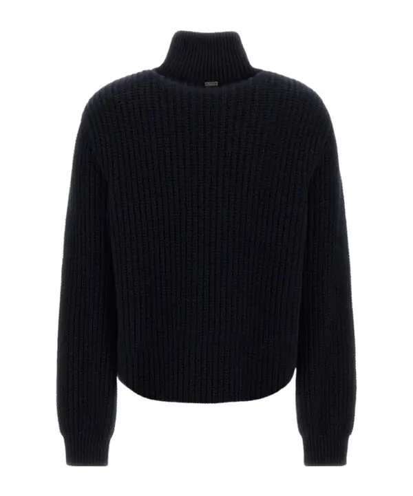 Herno Quilted Panelled Cardigan